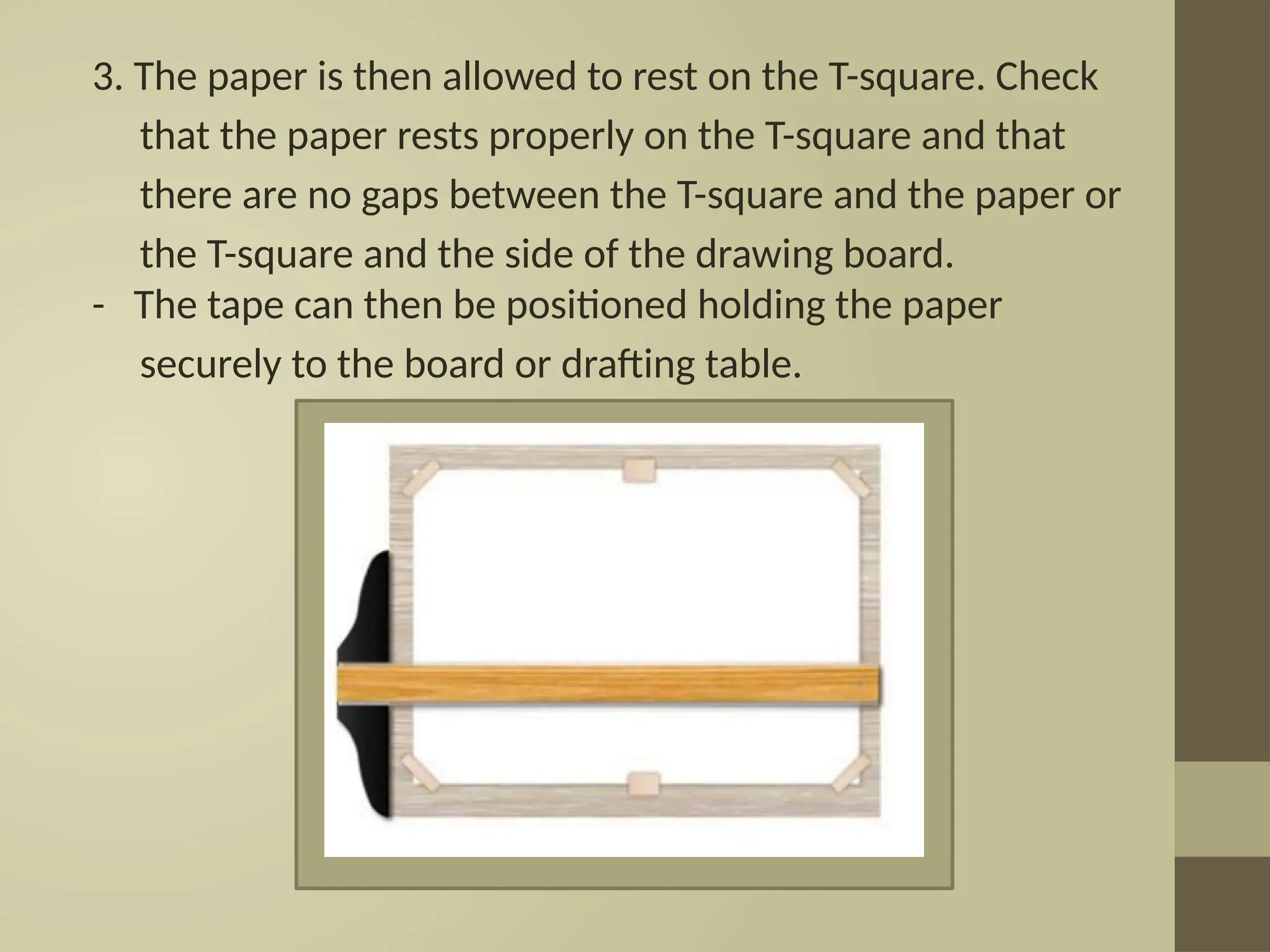 ENGINEERING DRAWING (setting up drawing table) | PPT