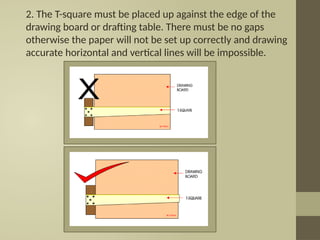 ENGINEERING DRAWING (setting up drawing table) | PPT