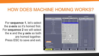 Setting Up Homing on CNC | PPTX