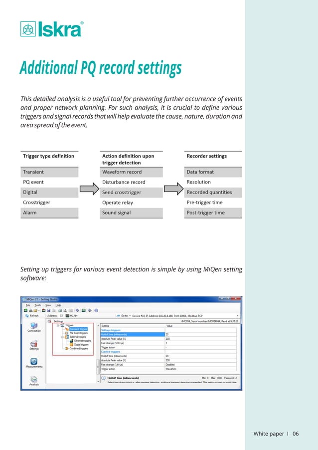 Setting up iMC784 for a proper PQ monitoring | PDF | Computing | Technology & Computing