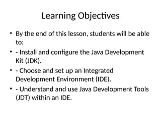 Setting_Up_Java_Development_Environment_Lesson_Plan.pptx