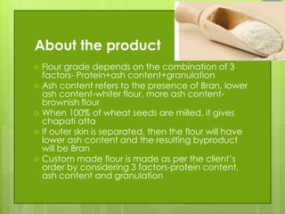 Setting up wheat milling plant uae | PPTX