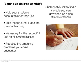 Setting up your iPad classroom: tips for teachers | PDF | Internet for ...