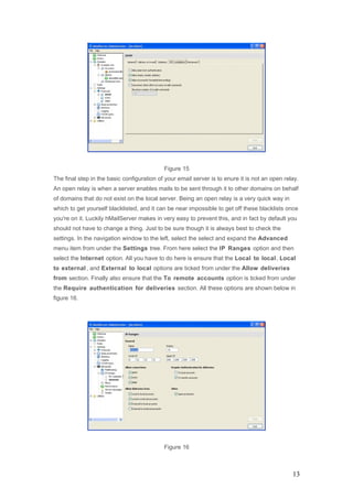 Setting up your own email server with hmailserver | DOC
