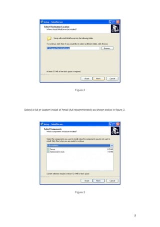 Setting up your own email server with hmailserver | DOC