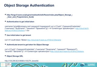 Setting up your virtual infrastructure using FI-LAB Cloud | PPTX