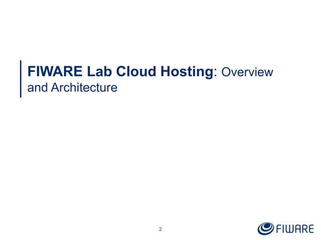 Setting up your virtual infrastructure using FIWARE Lab Cloud | PPT