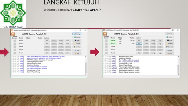 Setting virtual host dengan apache (xampp) | PPT Setting virtual host dengan apache (xampp) | PPT