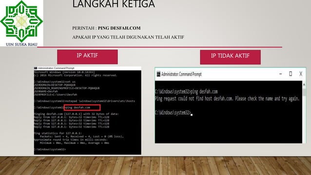 Setting virtual host dengan apache (xampp) | PPT