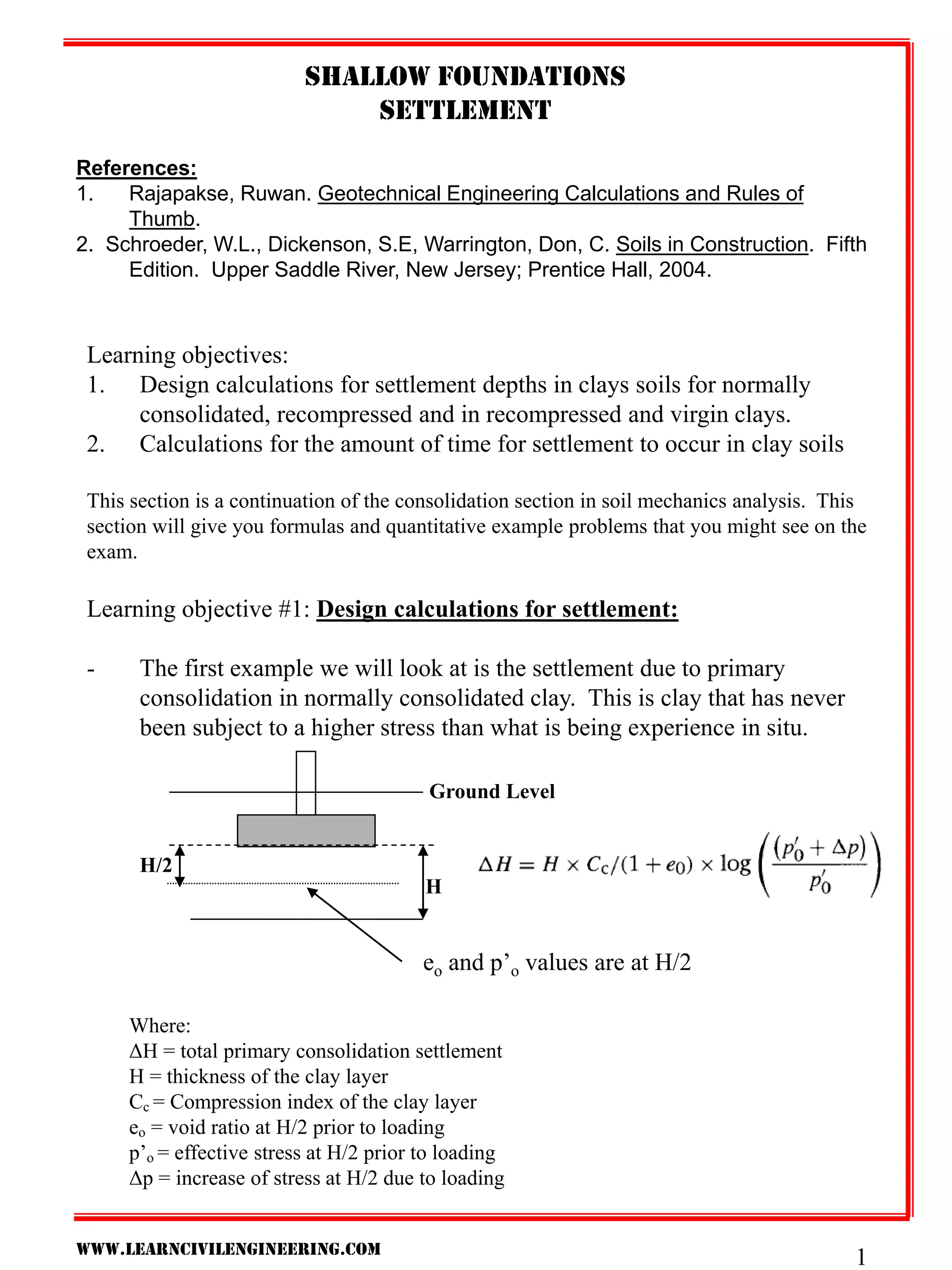 Settlement | PDF