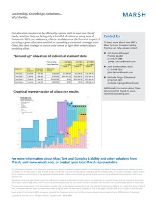 Settlement And Def Costs Allocattions Fact Sheet 122010 | PDF