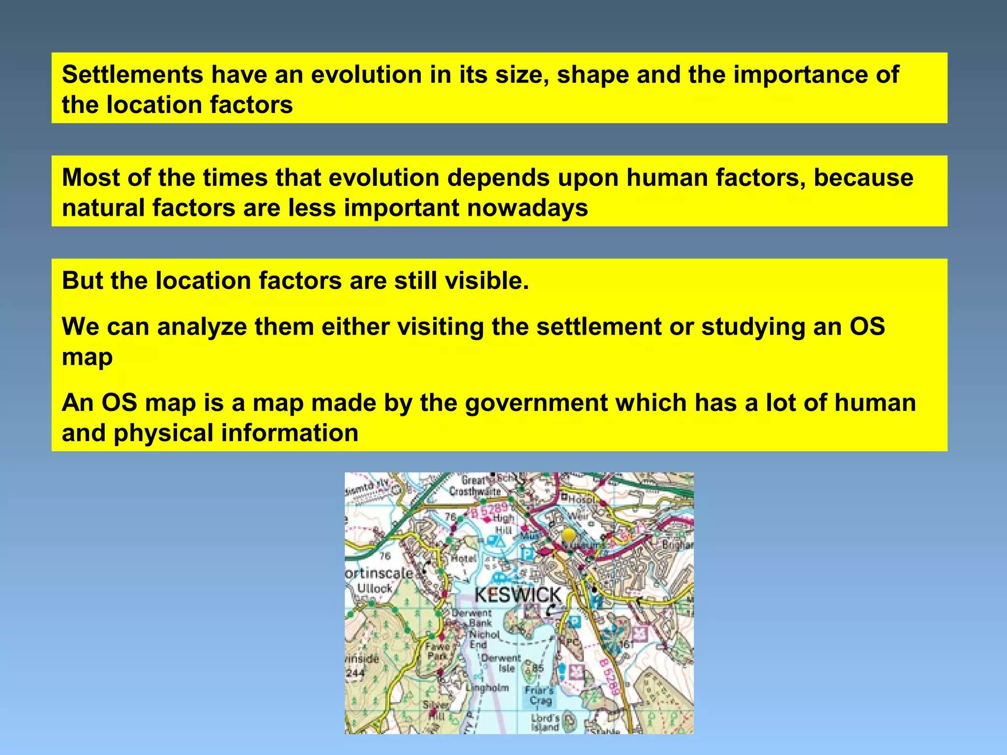 Settlement and urban growth | PPT