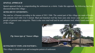 approach to the study of settlement | PPTX