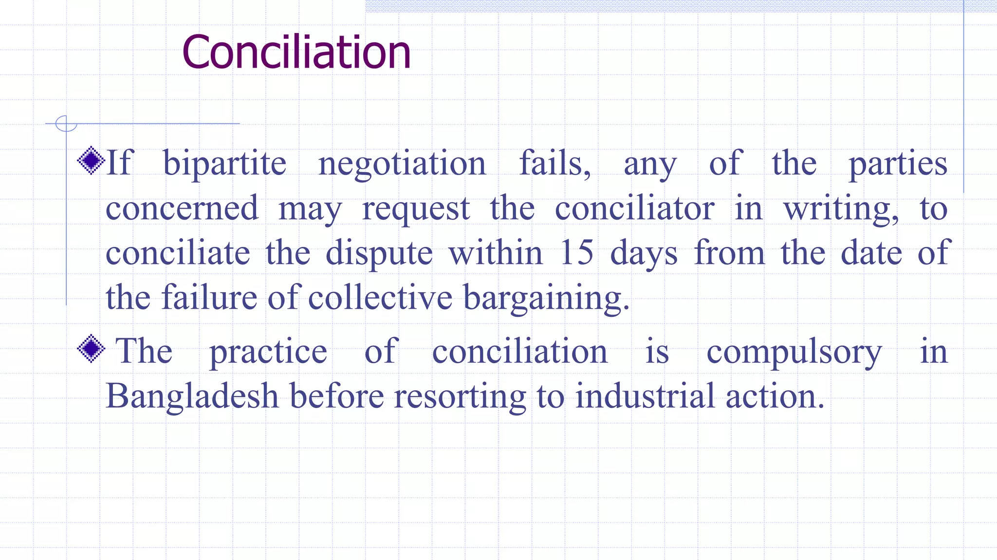 Settlement of Industrial Disputes-Chapter 05 (Dr. Abdul Awal Khan) | PPTX