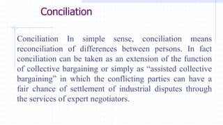 Settlement of Industrial Disputes-Chapter 05 (Dr. Abdul Awal Khan) | PPTX