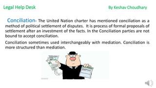 Settlement of International Dispute | PPTX