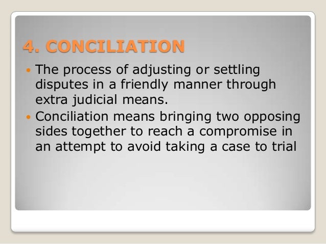 Settlement of international disputes