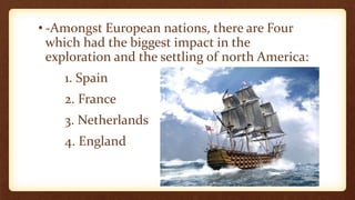 US 1: Settlement of north america | PPTX