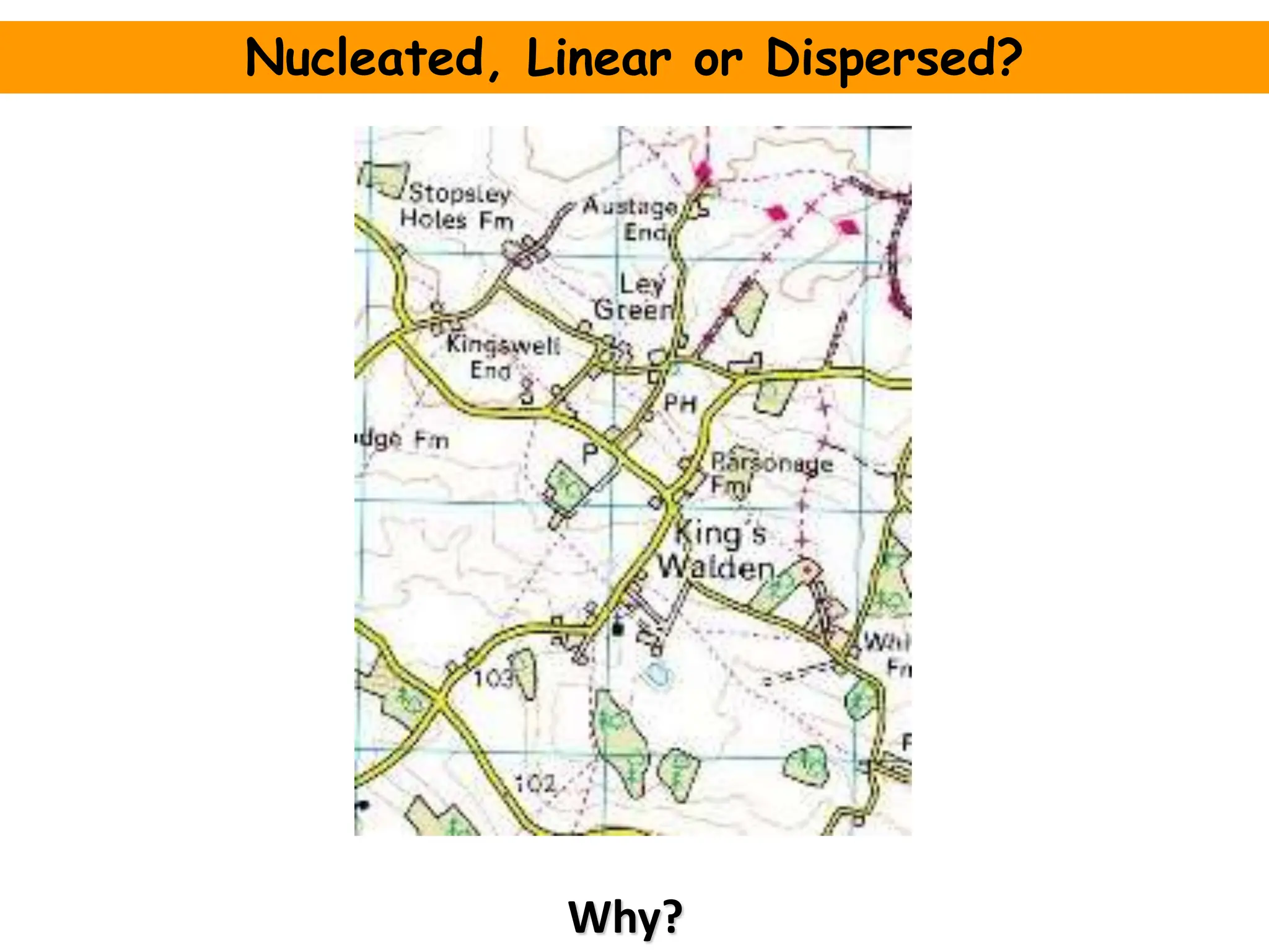 Settlements Pattern Geography Secondary Level | PPTX