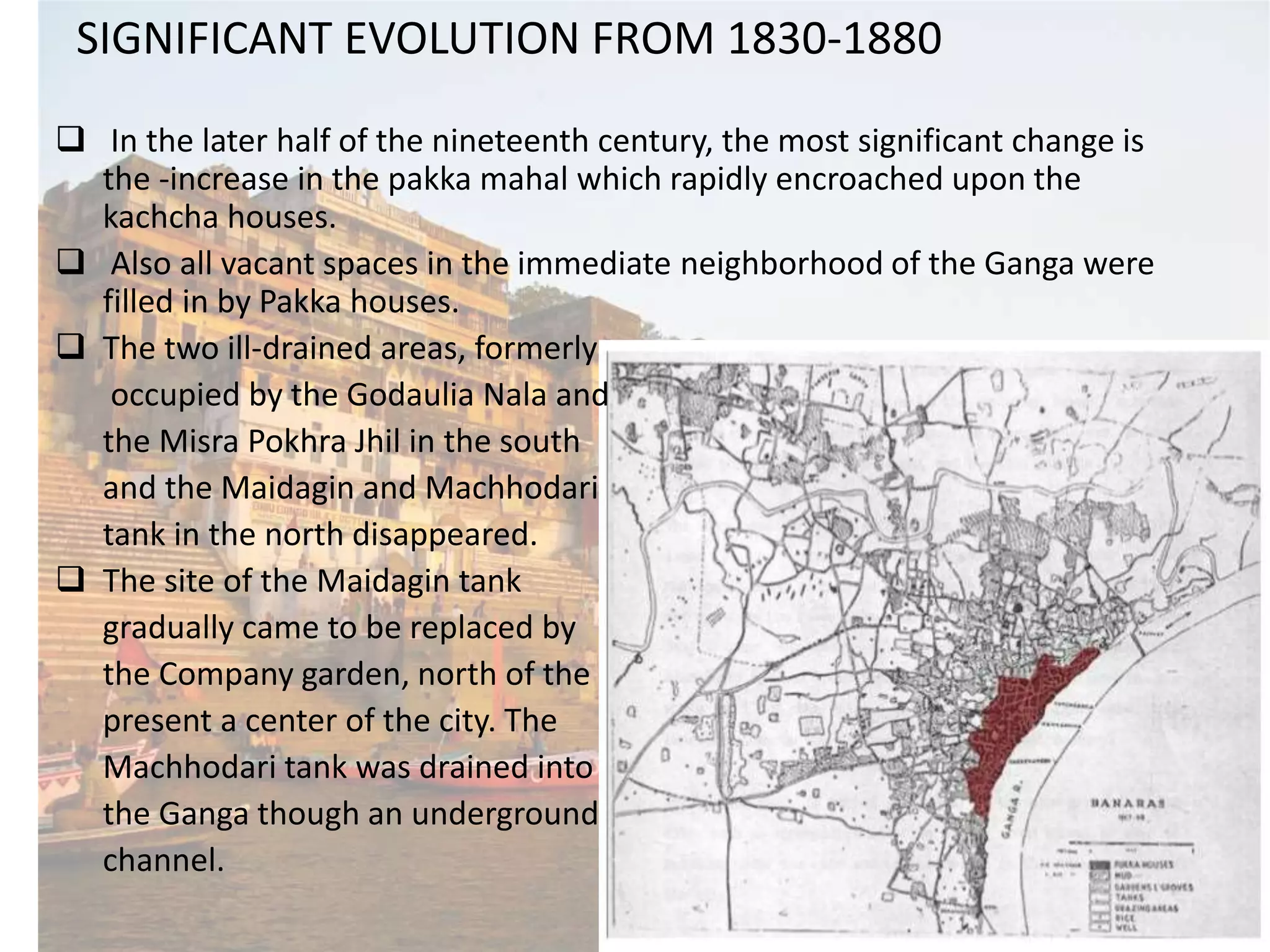 Settlement pattern of town (Varanasi) | PPTX