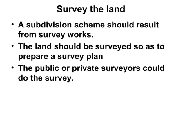 Settlement planning process | PPT