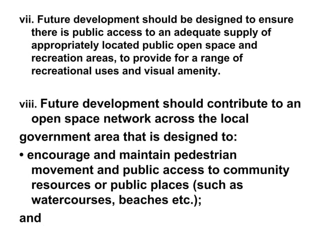 Settlement Planning Process Ppt