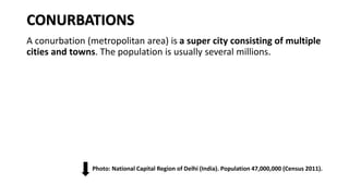 GEOGRAPHY YEAR 9 - HUMAN SETTLEMENTS | PPTX