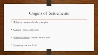 Settlements | PPTX