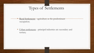 Settlements | PPTX