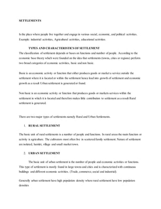 Settlements | DOCX