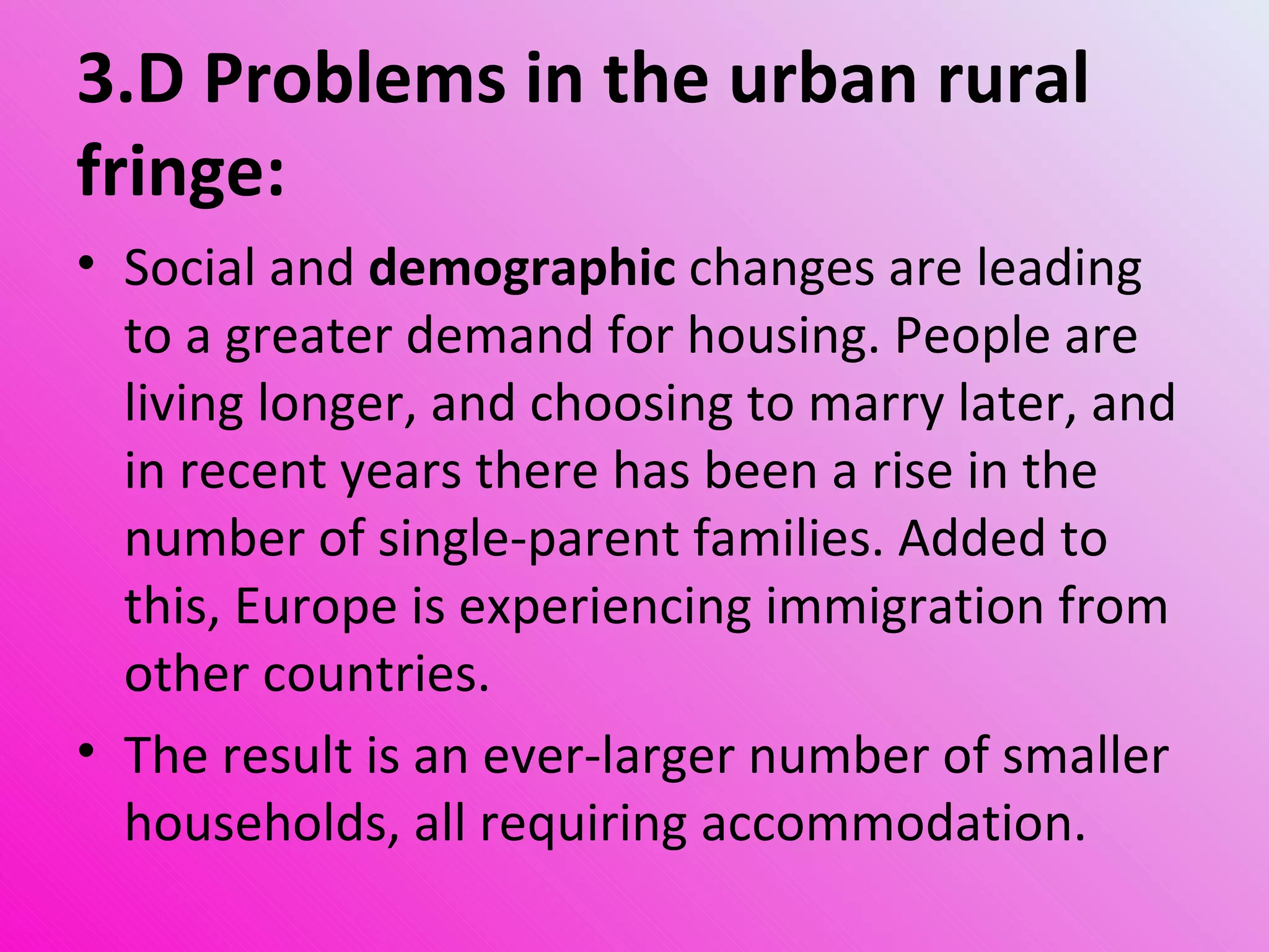 Problems of Urbanisation | PPT