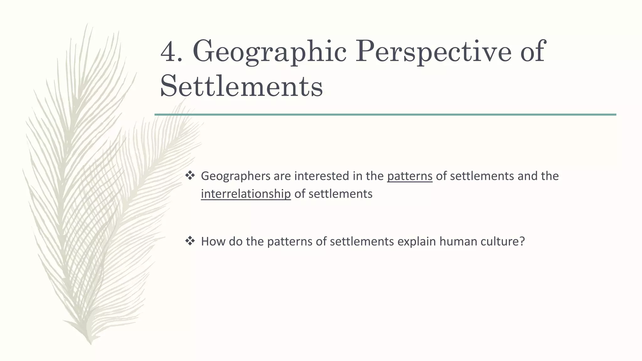 Grade 12 SETTLEMENT GEOGRAPHY | PPTX