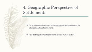 Grade 12 SETTLEMENT GEOGRAPHY | PPTX