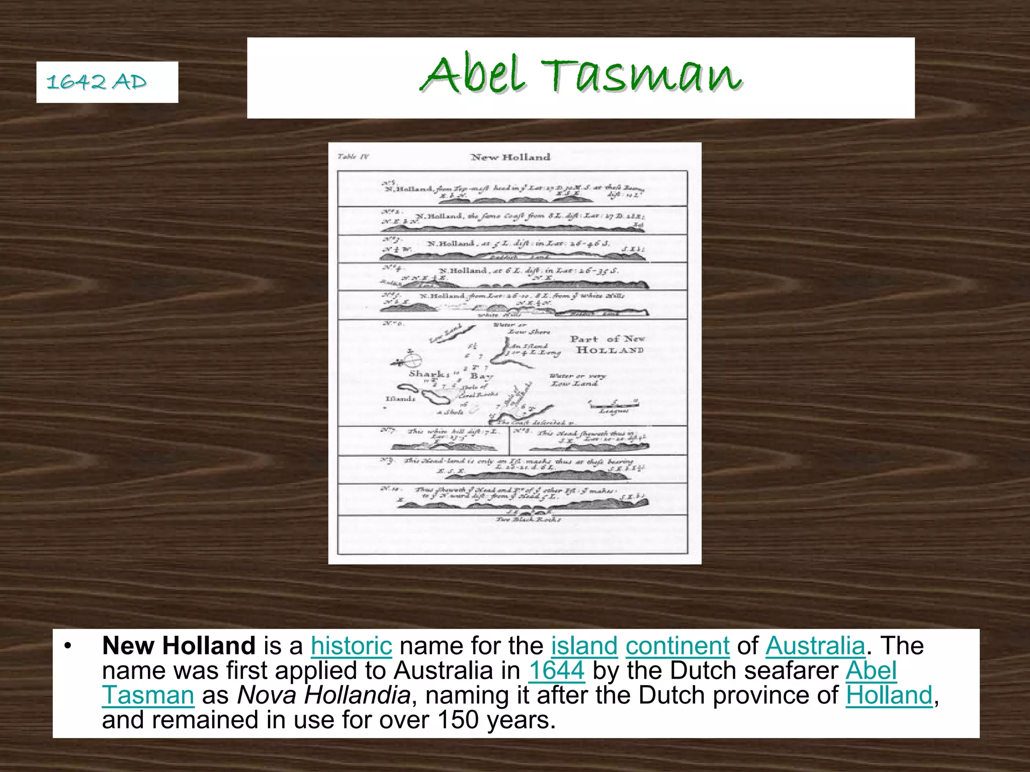 Australian History Timeline Slides | PDF