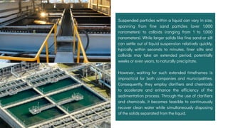 SETTLING OF PARTICLES IN WATER | PPT