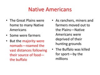 Settling the west | PPT