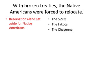 Settling the west | PPT