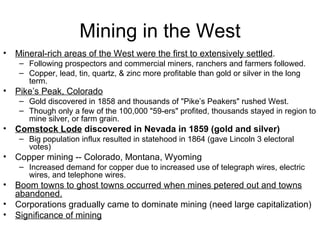 Settling The West Review Student | PPT