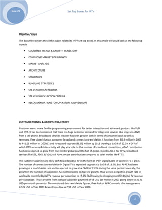Set Top Box IPTV | PDF