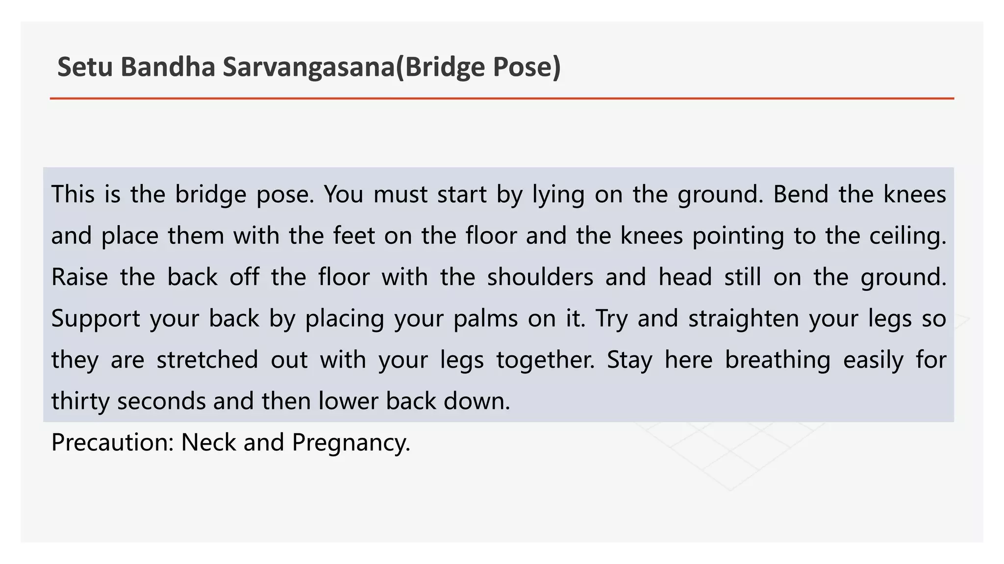 Setu Bandha Sarvangasana(Bridge Pose).pptx