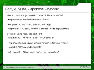 How to setup MateriApps LIVE! | PPT