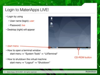 How to setup MateriApps LIVE! | PDF | Computing | Technology & Computing