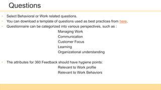 How to Setup 360 Degree Feedback Process | PPT
