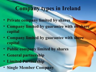 Set up a company in Ireland | PPT