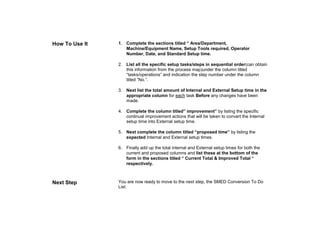 Setup and changeover.ppt