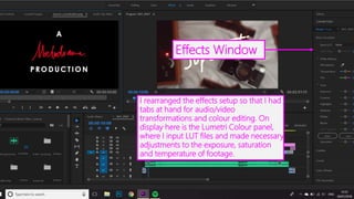 A2 Music Video Construction: my Editing Process in Adobe Premiere Pro | PPT