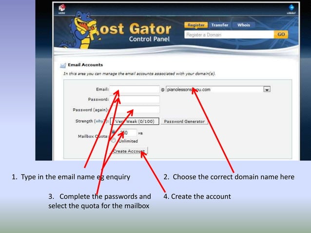 Set up and use emails from cpanel | PPT