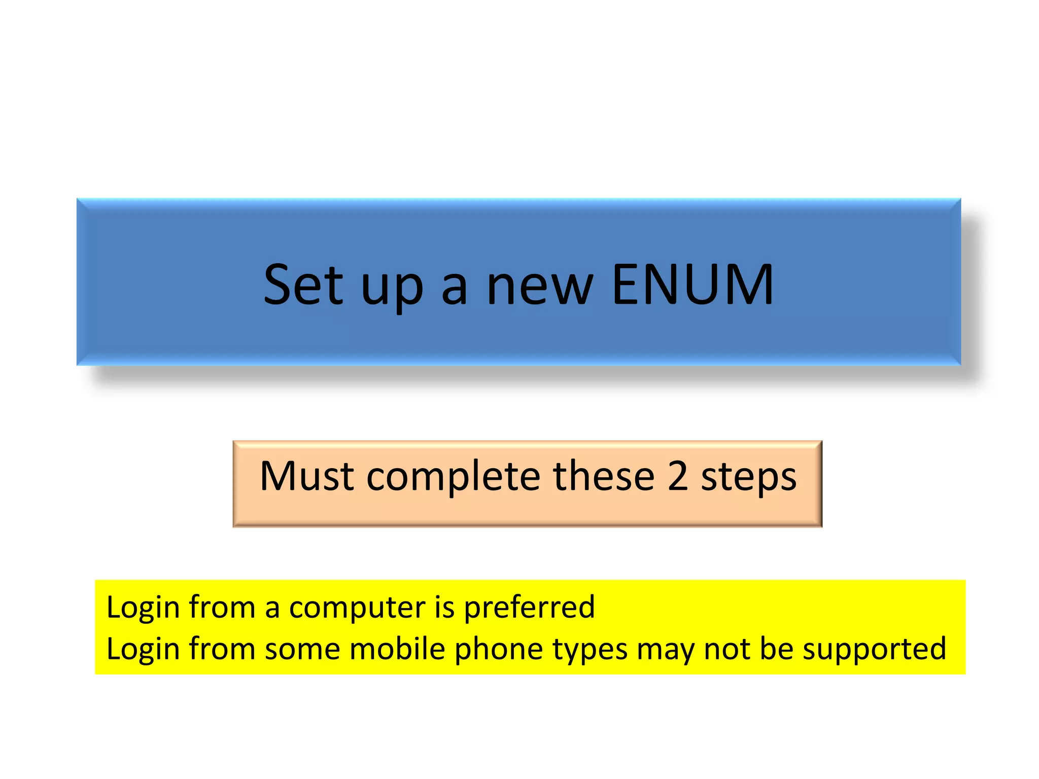 Set up a new enum | PPT