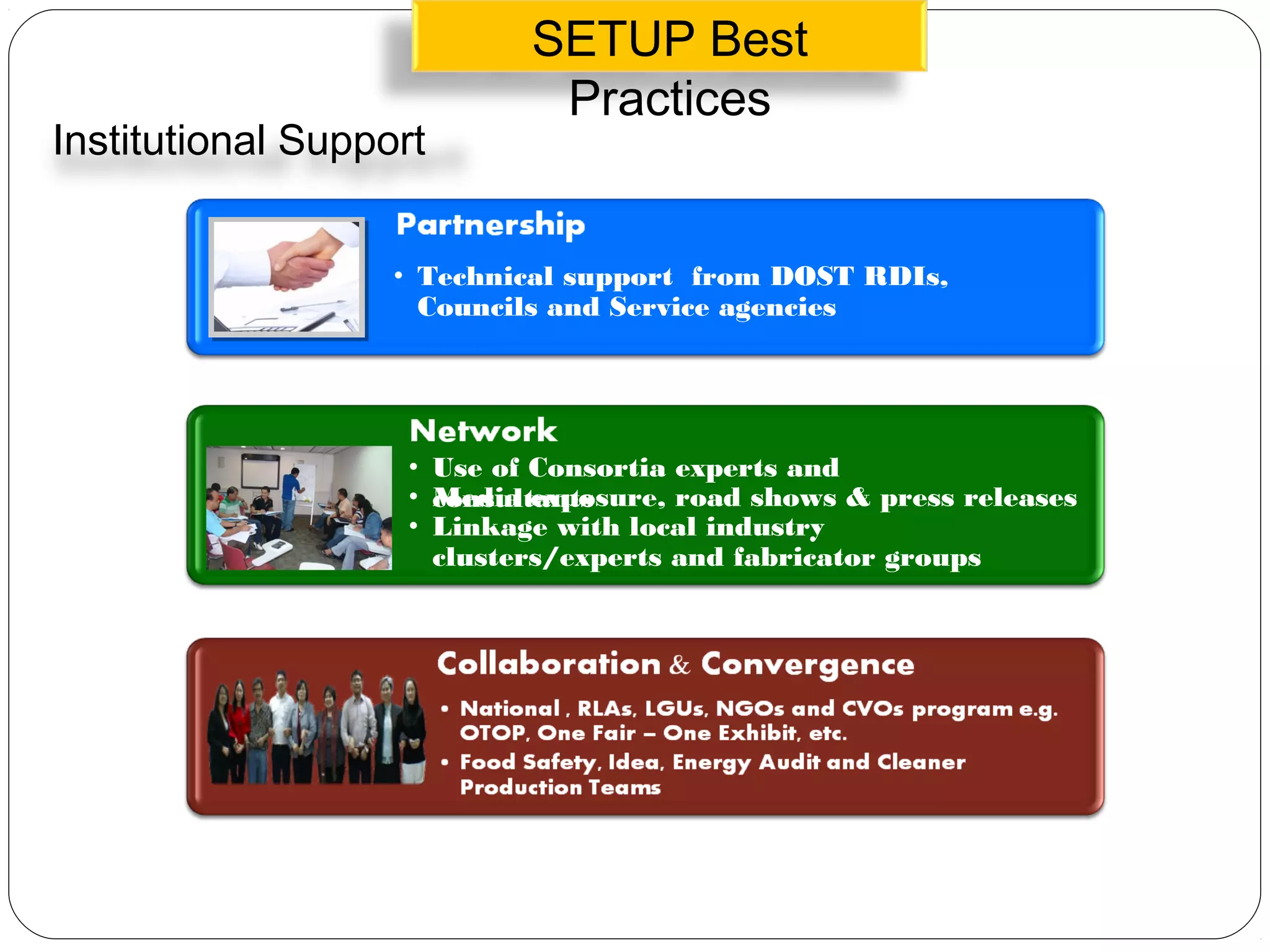 Setup best practices | PPT