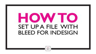 Set up bleeds | PDF